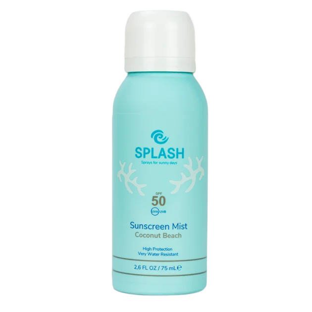 Splash Sunscreen Mist Coconut Beach SPF 50 75 ml - Alle Varer ...